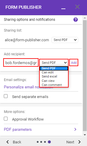 google form comment box
