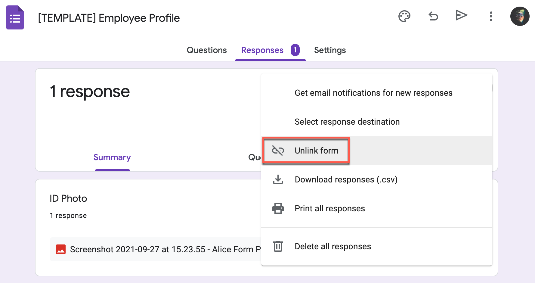 Your Google Form Responses Spreadsheet Is Missing Documentation Form Publisher Support
